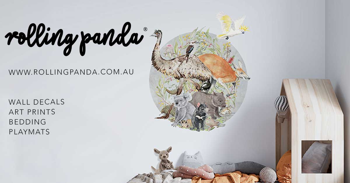 Wall Decals – Rolling Panda